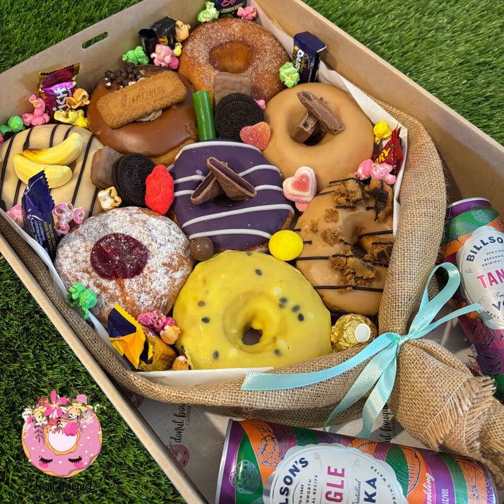 Classic Donut Bouquet Gift Box | Donut Delivery Canberra | Donut Box ...