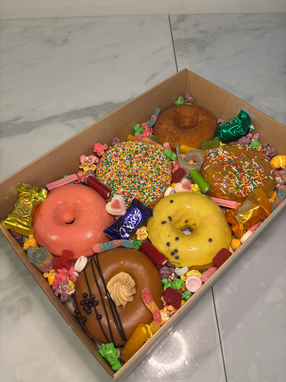 Christmas Trio Donut Gift Box | Donut Delivery Canberra | Donut Box ...