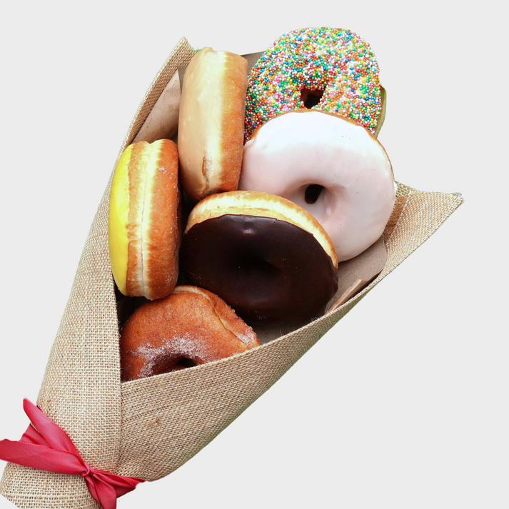 Premium 6 Pack XL Donut Bouquet – Donut Bouquet Canberra