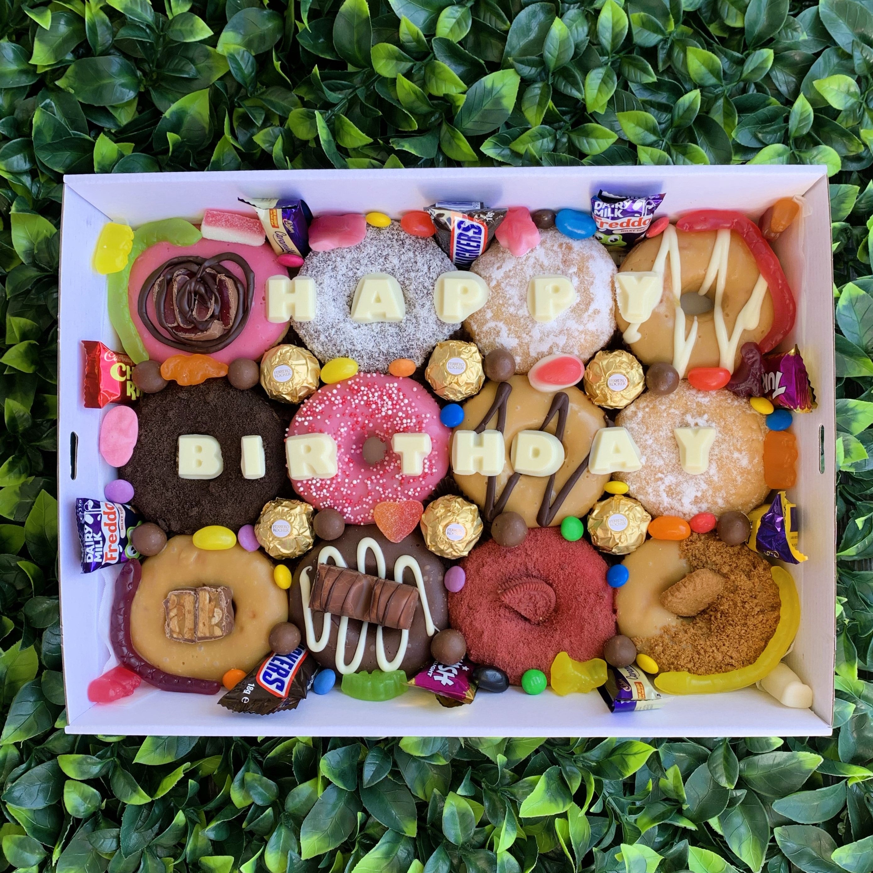 Happy Birthday Donut Box | Donut Delivery Canberra | Donut Box | Gift ...